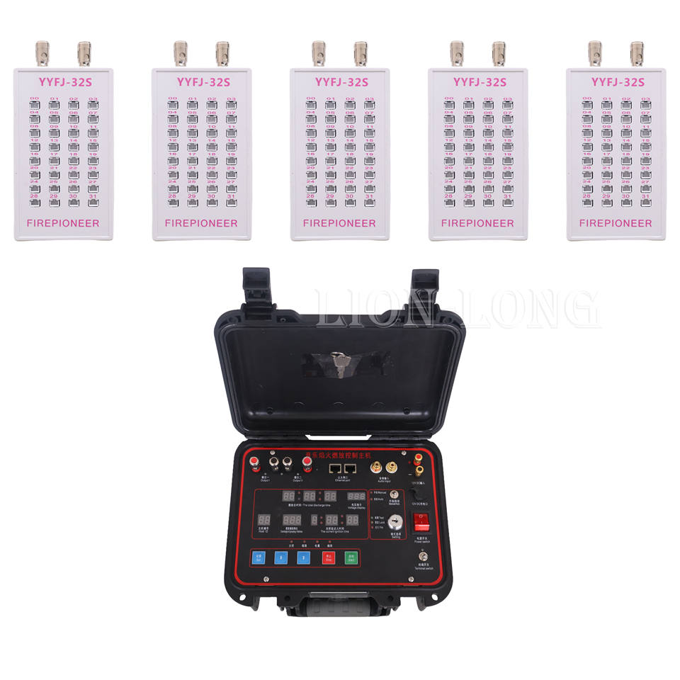 LION-LONG Professional Musical Programmable Fireworks Firing System ...