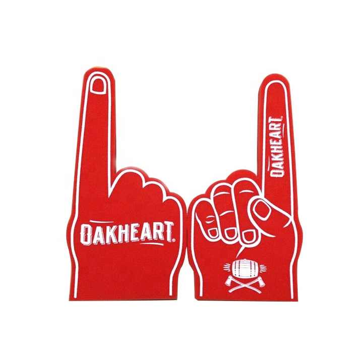 Large Middle Finger Foam Hands - Perfect for Party Cheering