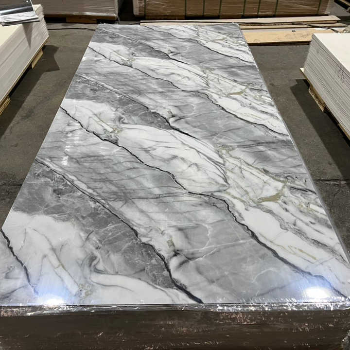 High Glossy Coating PVC Marble Panels - Durable & Stylish
