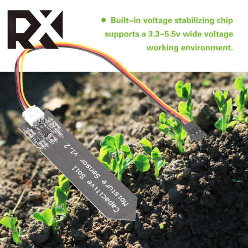 TZ Capacitive soil moisture sensor Corrosion Resistant wide voltage ...