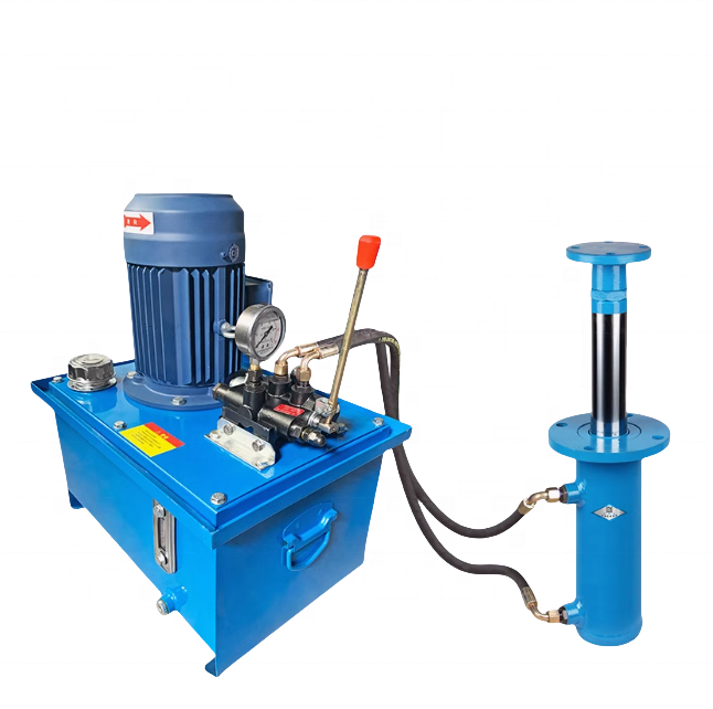 Hydraulic Pump Station 380V Liquid 10 Tonnes Cylinder Manual Valve Pump ...