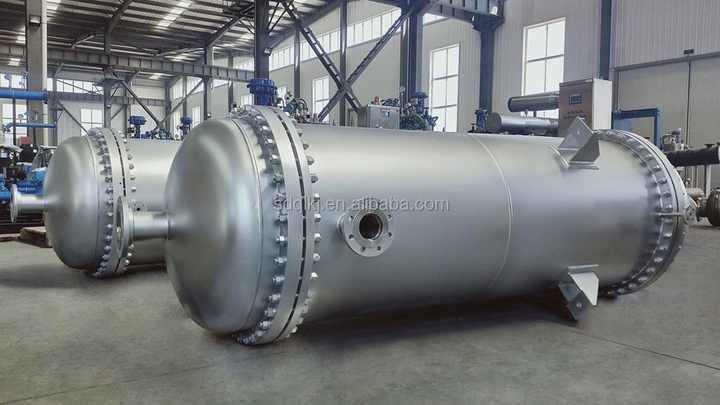 High Efficiency Tube Heat Exchanger for Methanol Distillation