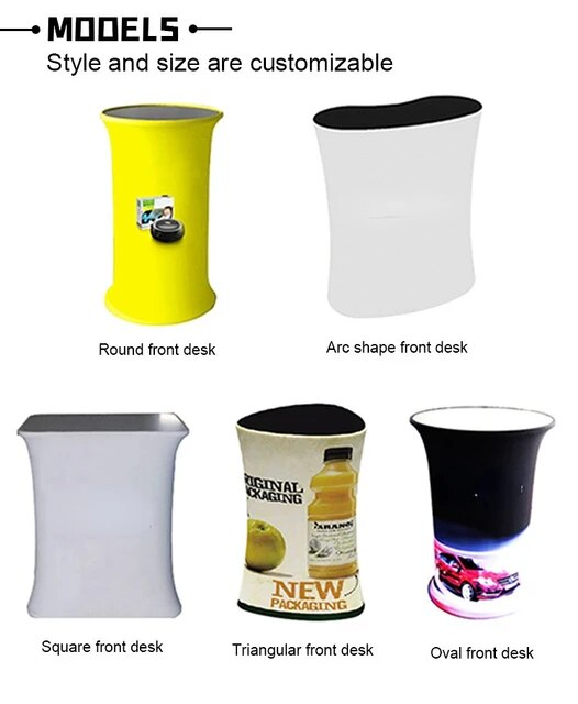 Exhibition Booth Portable Trade Show Promotion Counter Table