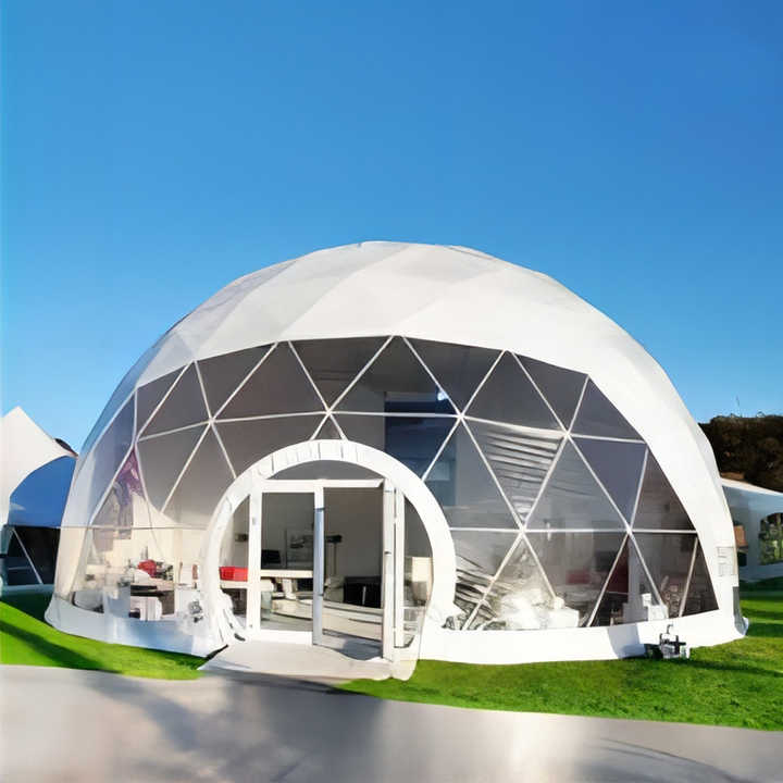 5m Diameter Transparent Igloo Geodesic Glamping Dome Igloo Ball Tent ...