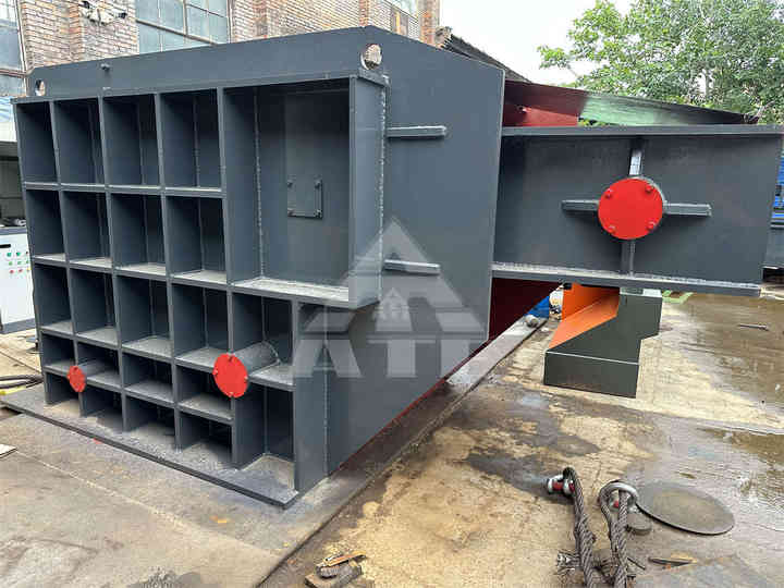 Scrap Iron Steel Crusher Recycling Waste Iron Powder Pig Iron Crusher ...