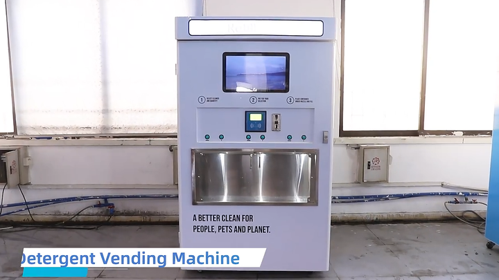 Custom Design Self Service Detergent Refill Powder Vending Machine