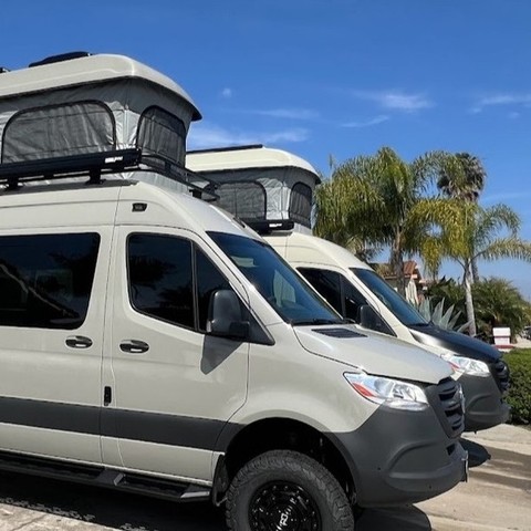 Mercedes Sprinter Rooftop Tent Softshell Camper Van Accessories for ...