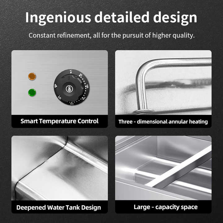 Premium Commercial-Grade Insulated Electric Soup Pail Sleek Design ...