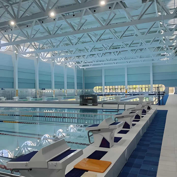 Galvanized Steel Structure Truss Roof for Indoor Pools