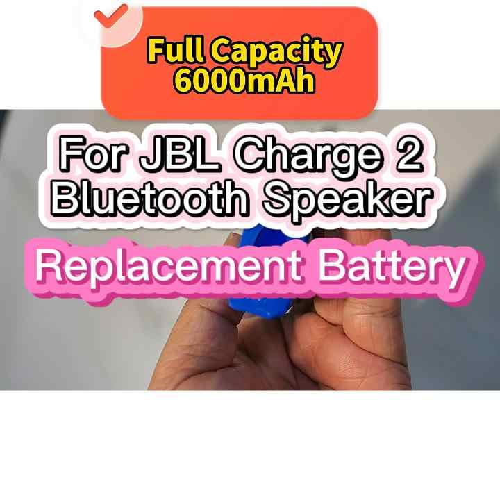 Charge 2 Bluetooth Speaker Battery for JBL Charge2 3.7v 6000mAh Digital ...