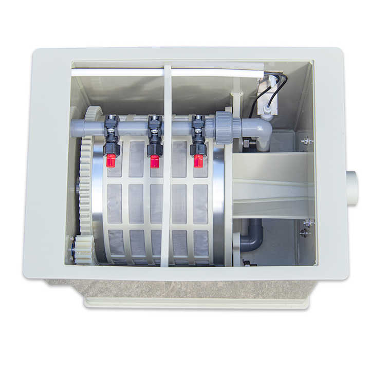 Qlozone Koi Drum Filter - Efficient 5m3/h Rotary Solution