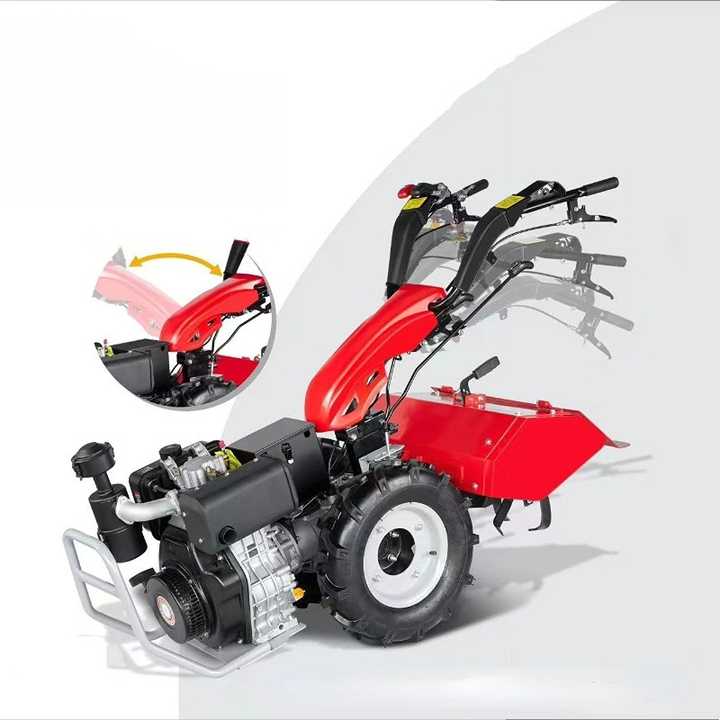 Furrowing Fertilizer Backfill Weeding Rotary Tiller for Rice & Wheat ...