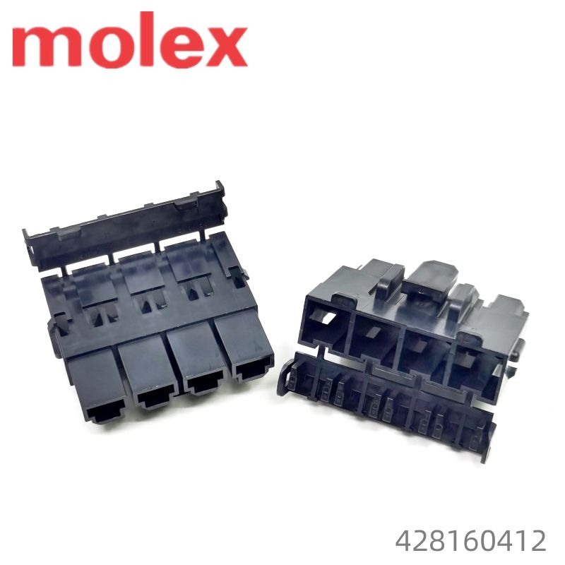 Original 10.0mm Crimp Signal MOLEX 428160412 Plus Receptacle Housing 4 ...