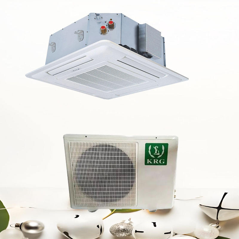 18000 Btu Ceiling AC Unit 1.5 Ton 2 hp 4 Way Cassette Fast Cool System ...