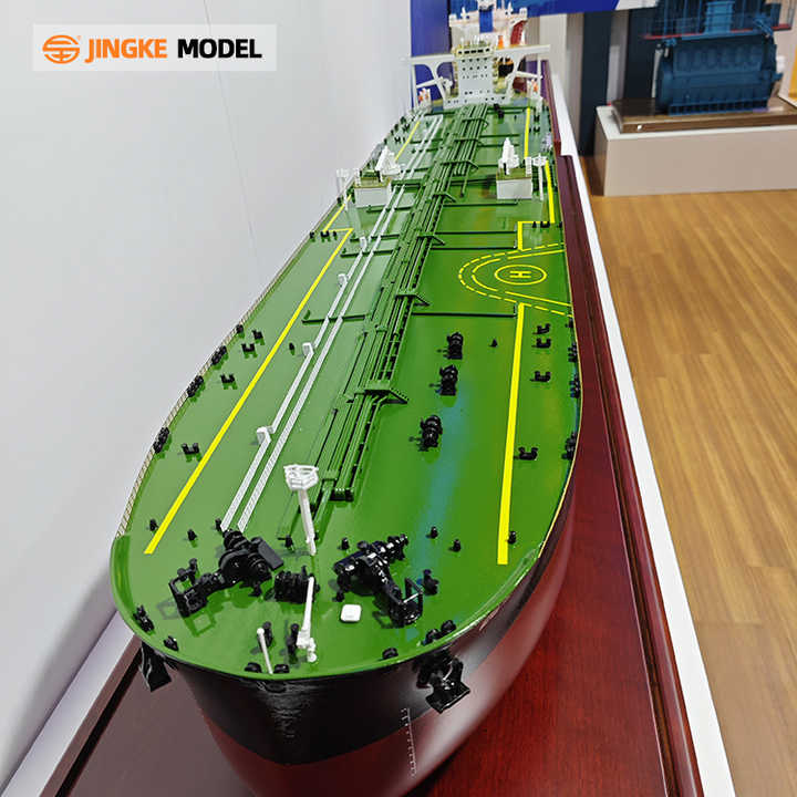 Customized Chemical Tanker Model - Durable ABS Plastic