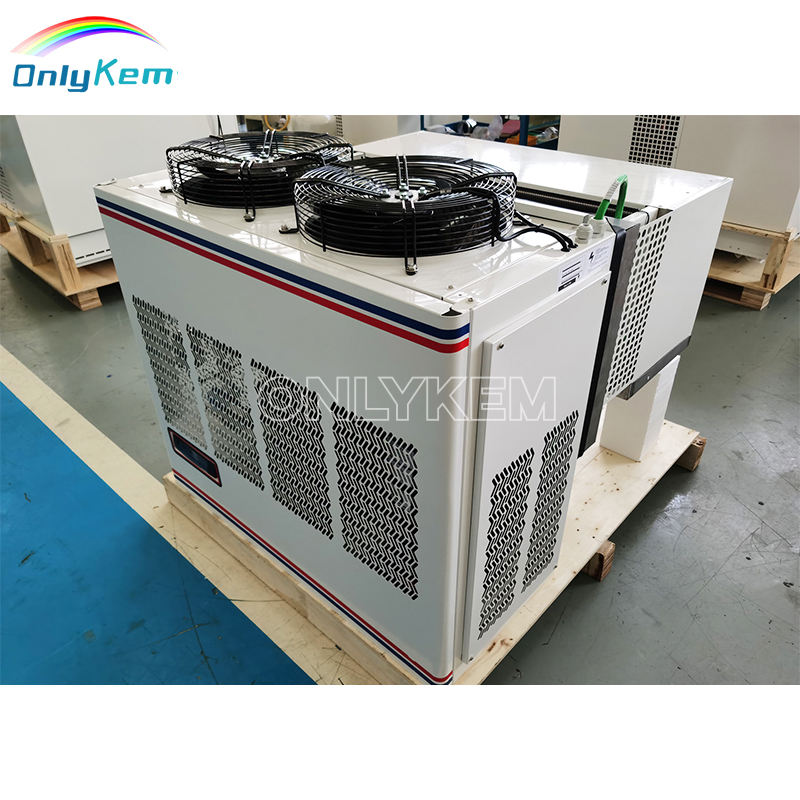 2HP Monoblock Unit Walk Cooler Glass Door Wall Mounting