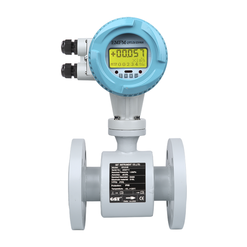 Electromagnetic Flow Meter Carbon Steel +/-0.5% Accuracy 0.5-4000 M3/h ...