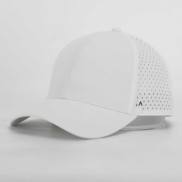 Custom Men's Rubber Patch Logo Baseball Cap - Waterproof