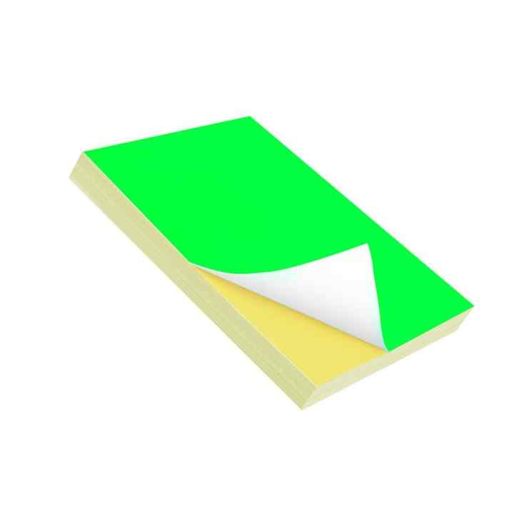 fluorescent paper sticker office A4 stickers can be printed| Alibaba.com