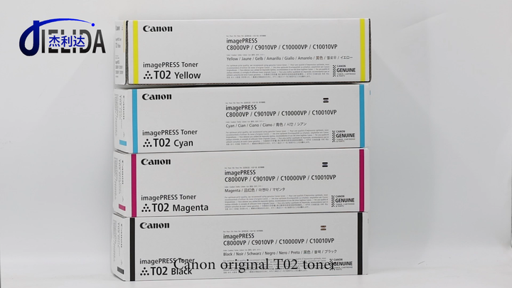 Original Genuine T02 Toner Cartridge for Canon Imagepress C8000VP ...