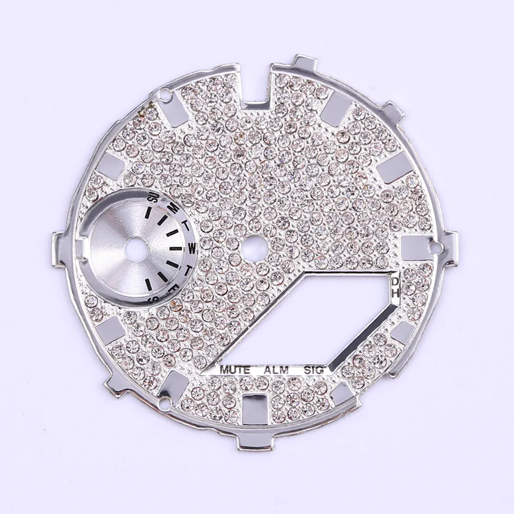 GA2100/2110 Gshock Luxury Diamond DIY Light Blue Watch Mod Kit