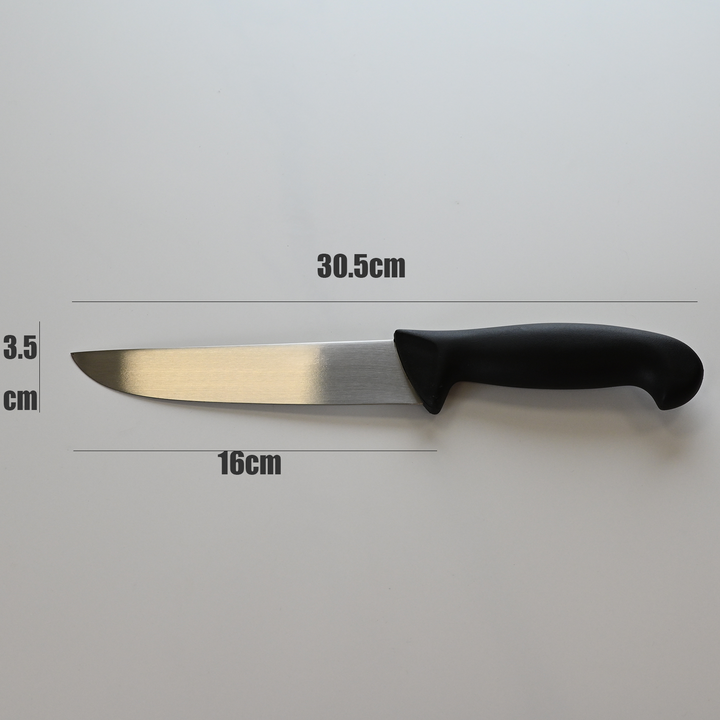 Professional 6 Inch Chef Knife Stainless Steel TPR Handle Softgrip ...