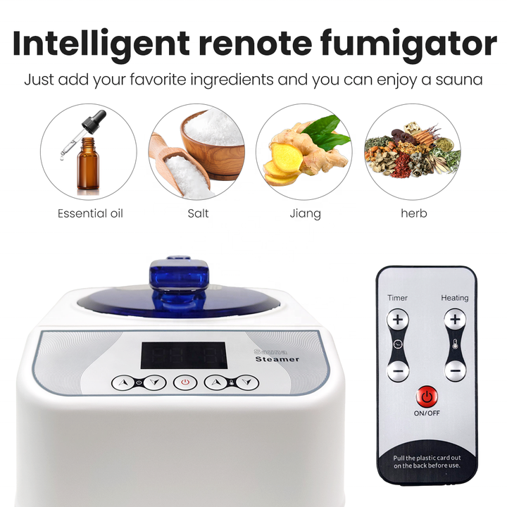 Qilong Portable Steam Sauna Dome Indoor Big Sauna Capsule Sauna Box ...
