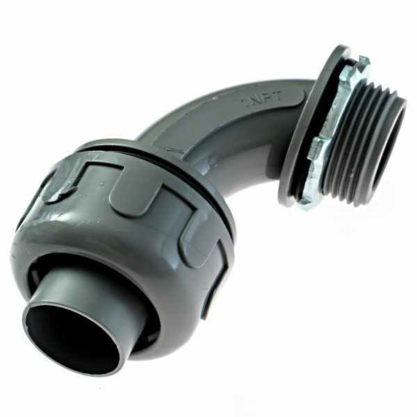 PVC Electrical Conduit 90 Degree Elbow Hose Connector