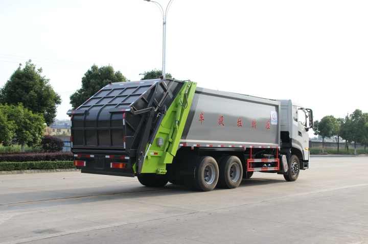 22 Cubic Meters 6*4 High Quality Truck Garbage Collection Vehicle ...