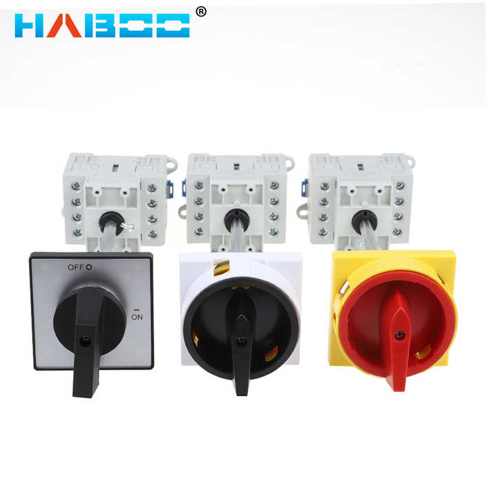 HABOO Isolator Disconnect Switch With Padlock 40A 3P/4P 2 Position On ...