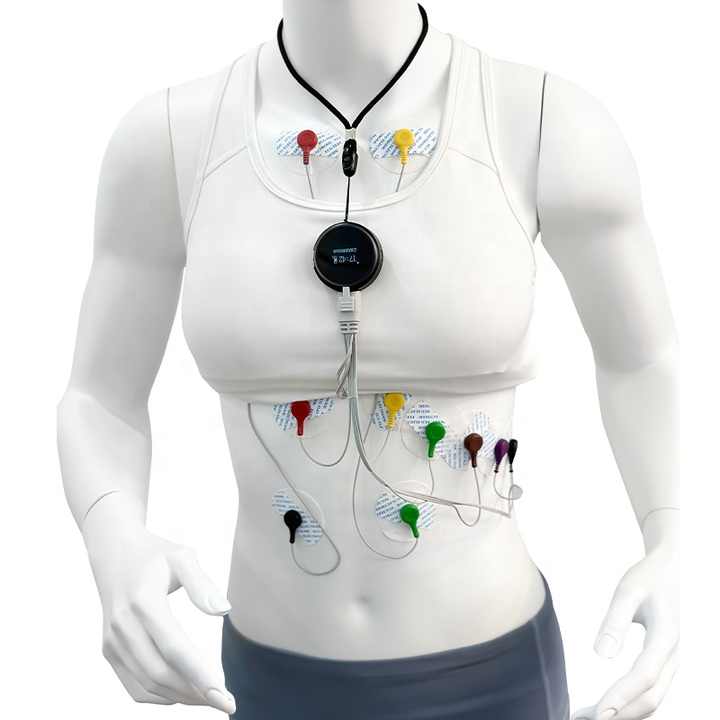 Holter ECG Monitor - 12 Channel Medical Electrode Device