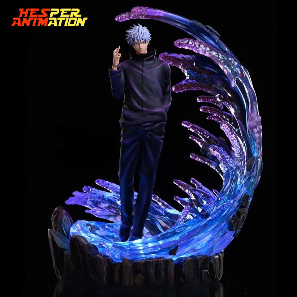 HESPER 2025 New Style Anime Jujutsu Battle 35cm Gojo Satoru Cartoon ...