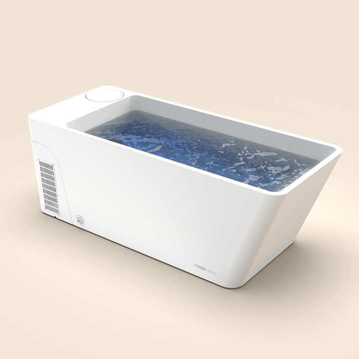 Acrylic Cold Plunge Tub with Chiller for Athlete Recovery
