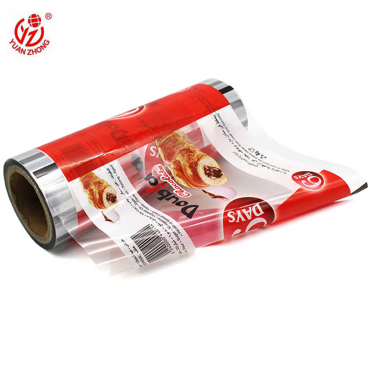 Gravure Printing Food Packaging Film Sachet Printing Film For Bread Food Grade Custom Print OPP ...