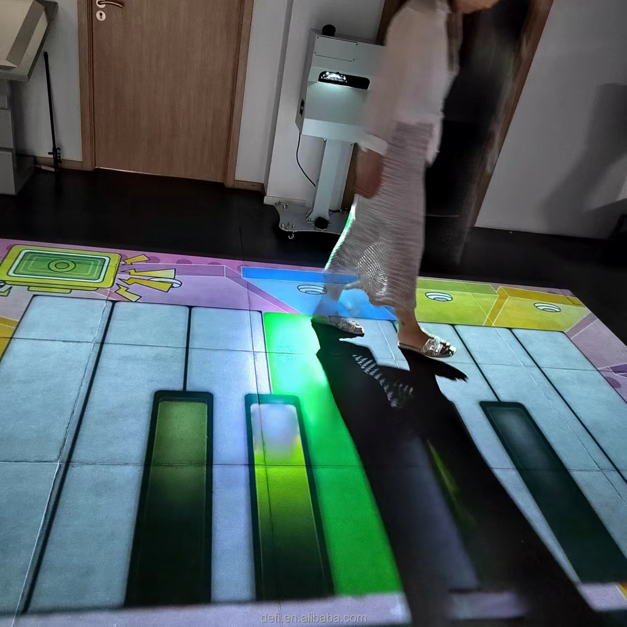 Aio Interactive Floor And Wall System Start And Off Automatically Video ...