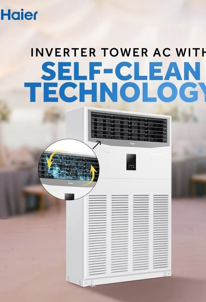 Haier 10HP Floor Standing Rotary Compressor Air Conditioner R410 DC ...