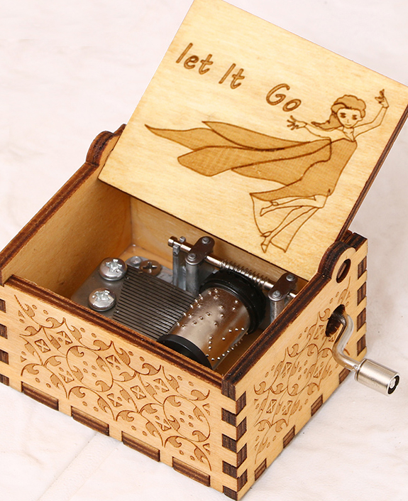 Hand Crank Music Boxes - Popular Gift Melody Designs