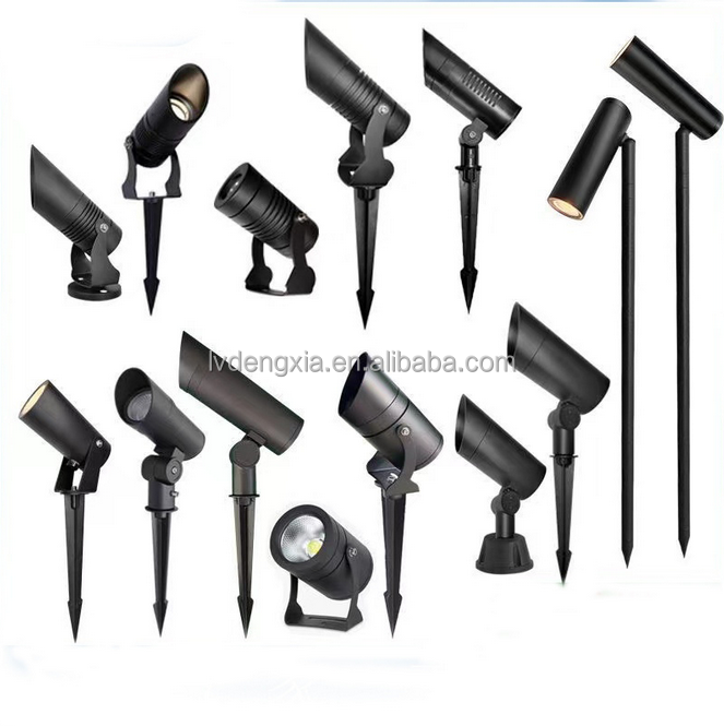 7W 10W IP65 Waterproof Ground LED Garden Spike Lawn Light for Outdoor ...