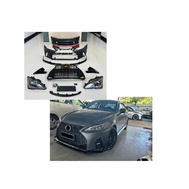 Facelift Body Kit for Lexus IS250 2006-2012. Upgrade Bumper Complete Set for IS350 IS250 2006 ...