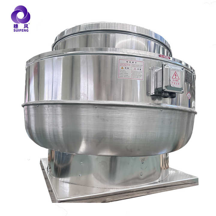 1.1KW Food Truck Industrial Ventilation Fan Upblast Roof Extractor Fan ...