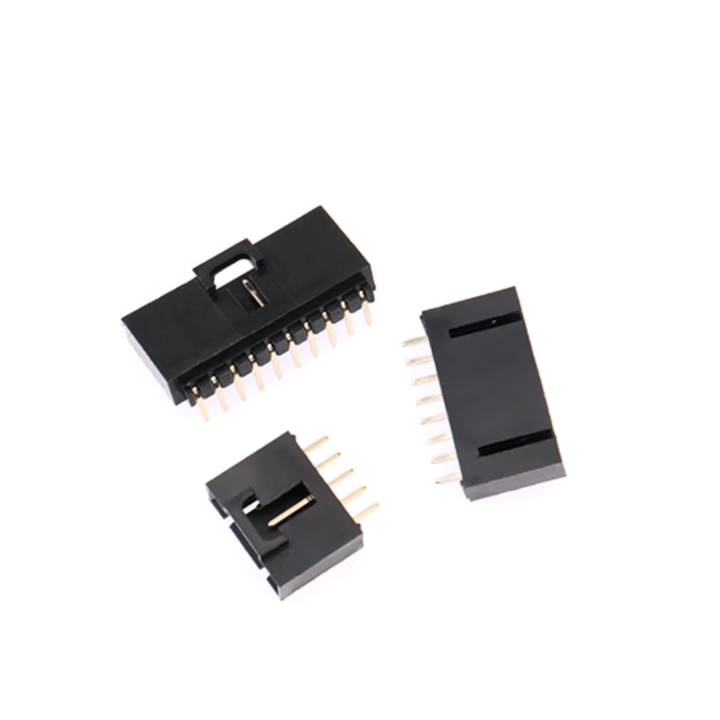 MX2.54 DuPont Pin Socket with Buckle, Straight Pin, Bent Pin Socket ...