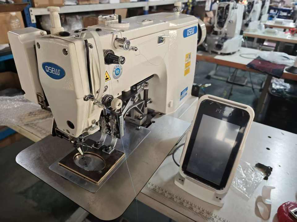 QS-1908A Direct Drive Bartack High Speed Label Machine