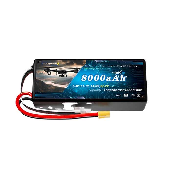 29.6V 25C 8000mAh FPV Drone Battery 6S 10inch Agricultural UAV Lithium ...