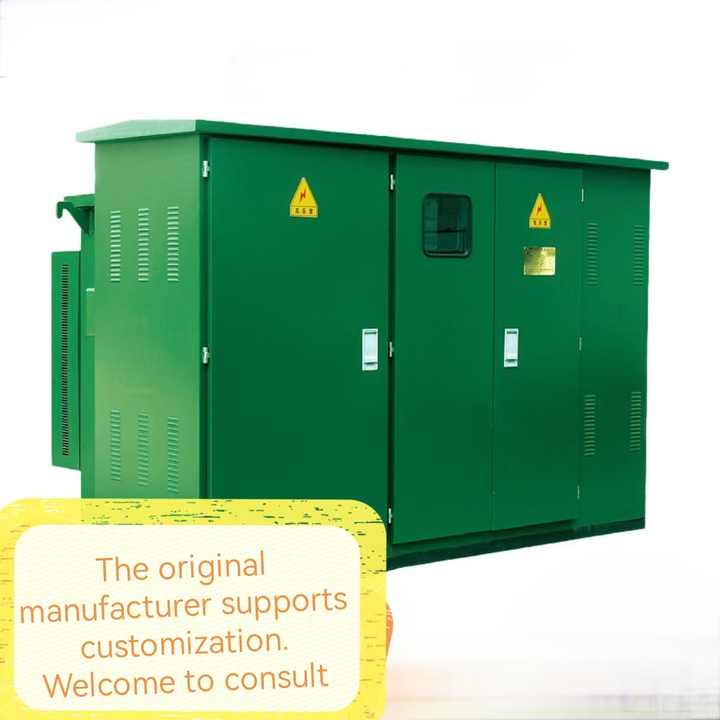 America Style Pad-Mounted Substation for Electric Power Transmission ...
