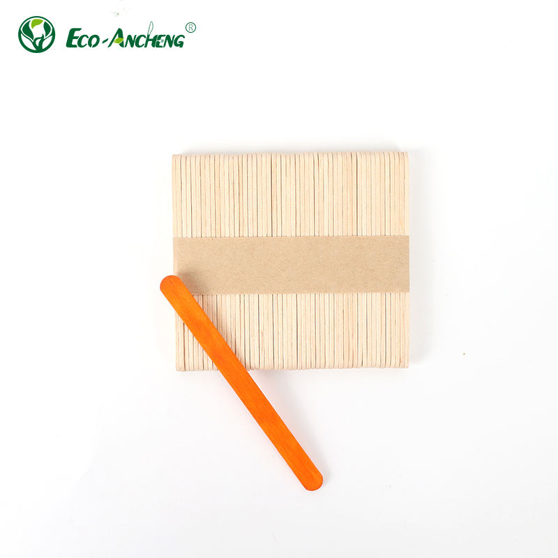 Natural Wood Ice Cream Sticks Food Grade for Homemade Popsicle Making ...