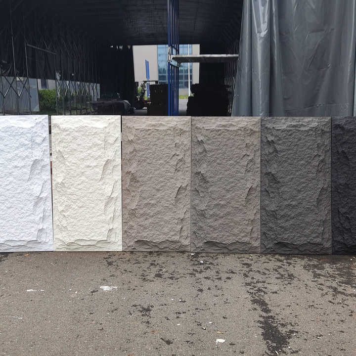 PU Stone Wall Panels Faux Rock Panels Cladding Lightweight Weatherproof ...