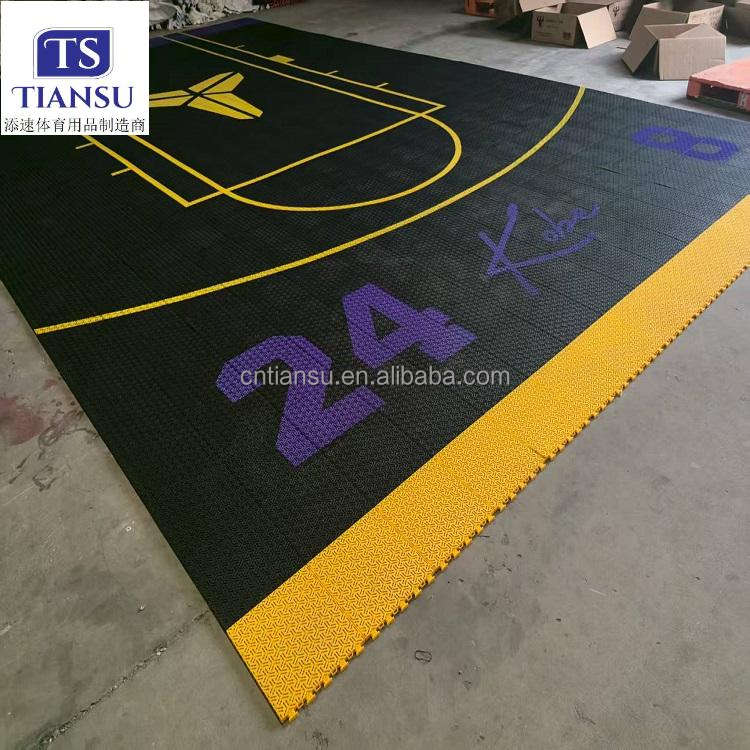 Tiansu 3X3 Outdoor Flooring Modular Impact Absorption Interlocking ...