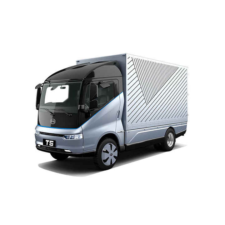 Electric Delivery vans Byd T5DB T3 Pure Electric Box Type Light Truck ...