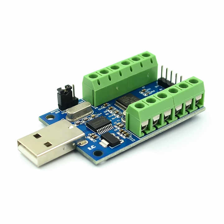 YOINNOVATI STM32F103C8T6 USB Interface 10 Channel 12Bit AD Sampling Data Acquisition STM32 UART ...