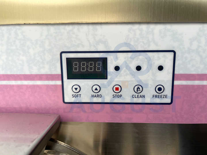 AUGUST 1000L Gelato Machine Batch Freezer Hard Ice Cream Machine Ice Cream Continuous Freezer ...